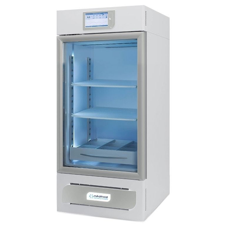 Pharmacy refrigerator - MFG170TS - MEDIFROID - cabinet / on casters / 1 ...