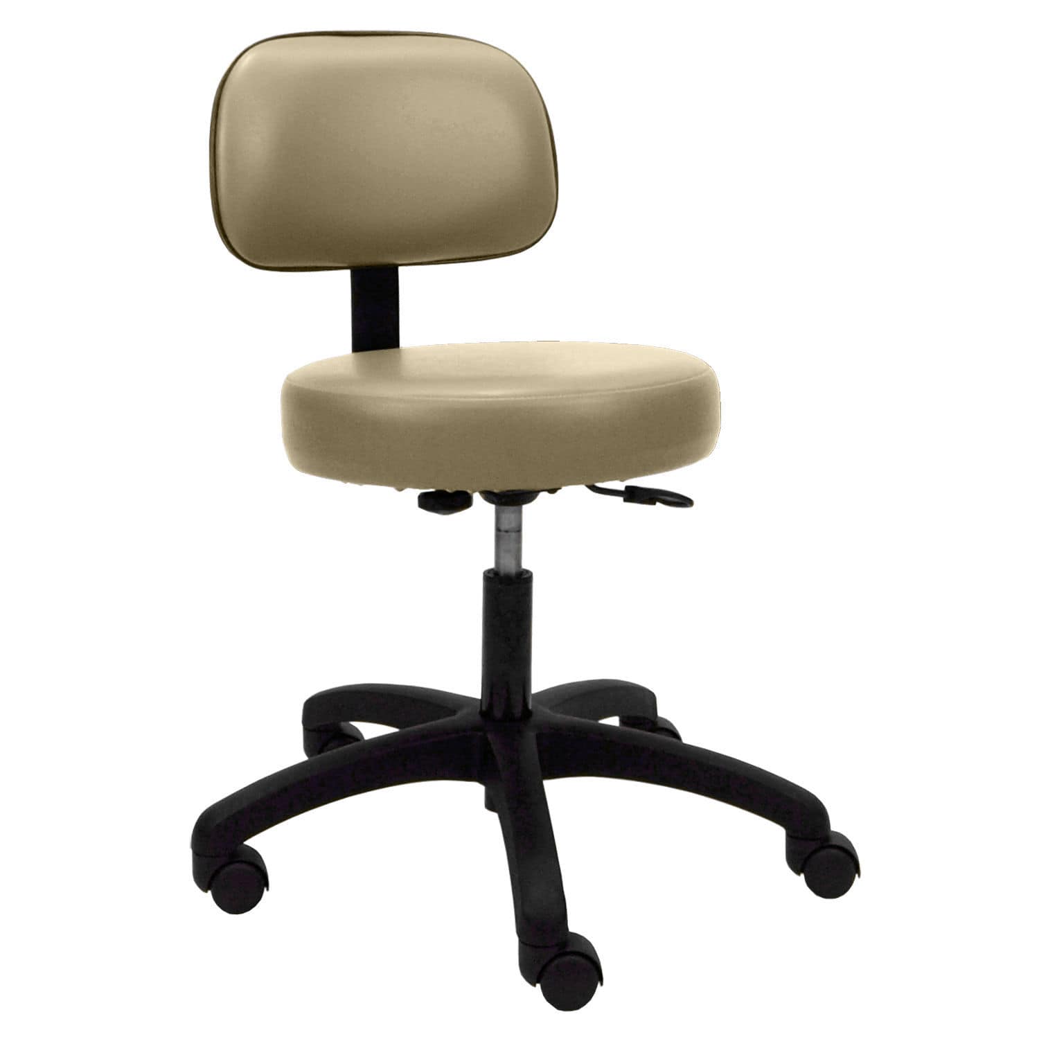 Healthcare facility stool - 435 - Champion - height-adjustable / on ...