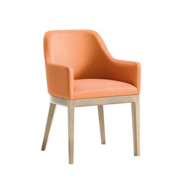 Dining room chair - BOOTSY - Knightsbridge Furniture - with armrests