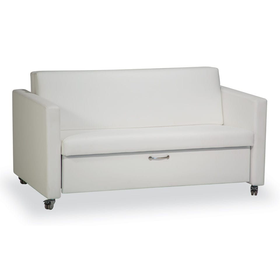 Patient room sofa-bed - 88 Series - IoA Healthcare - multiplace