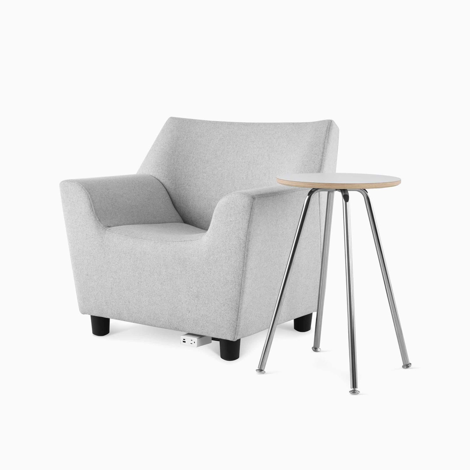 Waiting room armchair - Swoop Lounge - Herman Miller
