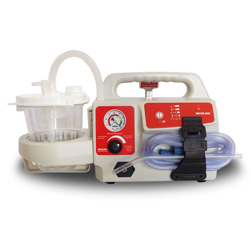 Electric mucus suction pump - VX-2® - SSCOR - on-board emergency / portable