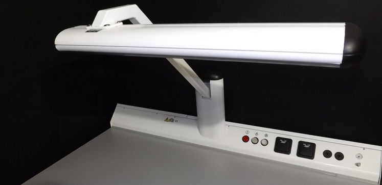 Dental laboratory lamp - CATO - LED / table