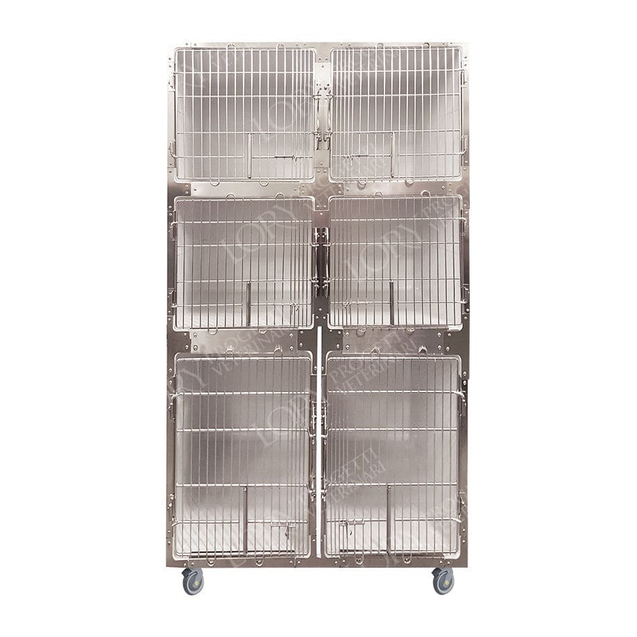 6-compartment veterinary cage - GAPVC005 - Lory Progetti Veterinari srl ...