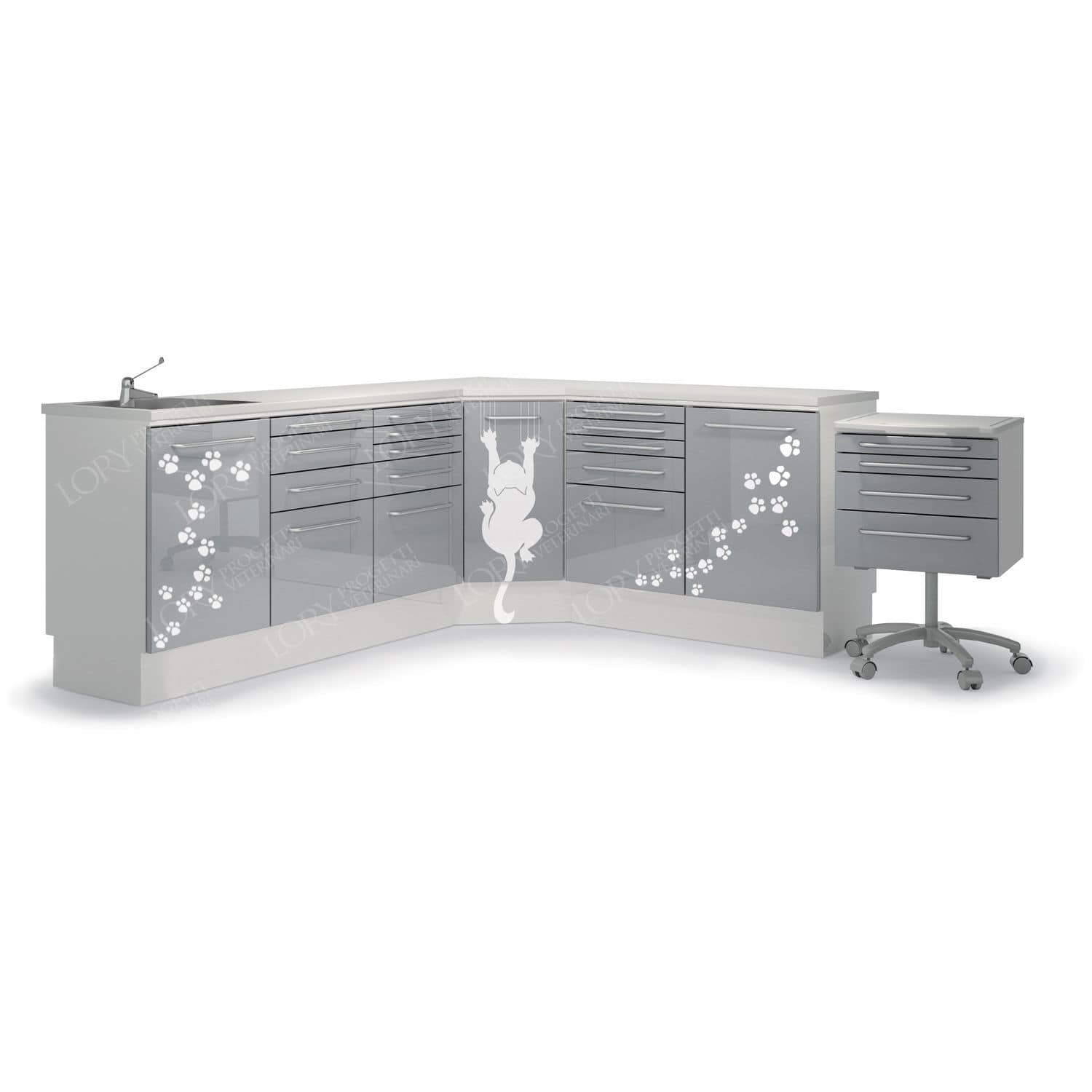 Veterinary clinic worktop - Sofy - Lory Progetti Veterinari srl ...