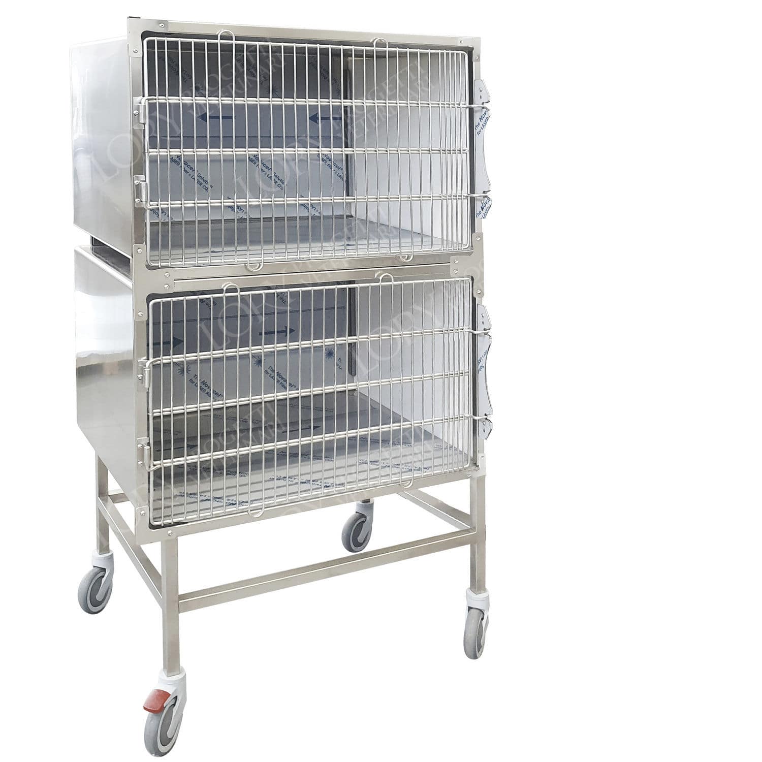 Veterinary isolation cage - GA052 - Lory Progetti Veterinari srl - for ...