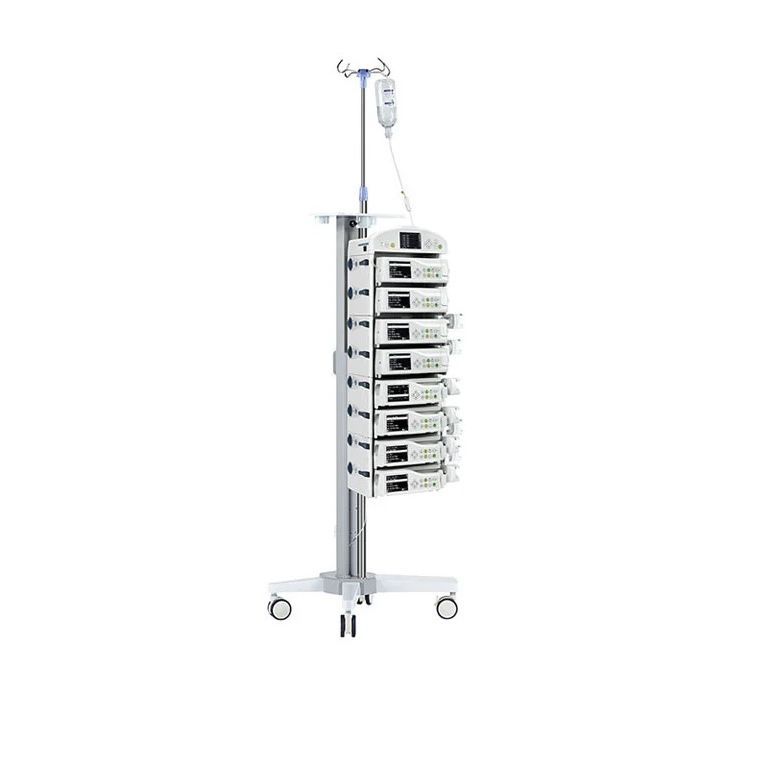 Hospital cart - WRIP-9021N - Rooe Medical - for infusion pumps / for ...
