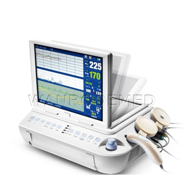 Portable patient monitor - MCF-21B - Rooe Medical - bedside / blood ...