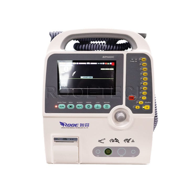 Manual external defibrillator - DEFI-8000D - Rooe Medical - for public ...