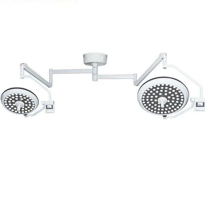 Ceiling-mounted surgical light - AKL-D Series - Rooe Medical - LED / 2-arm
