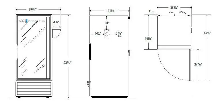 Frigidaire Compact Refrigerator Cu Ft Dimensions Drawings , 43% OFF