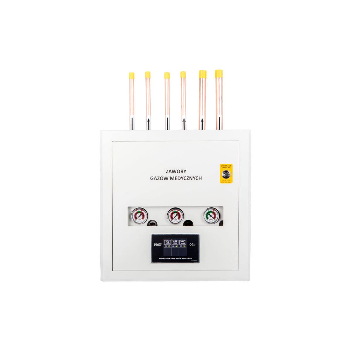 Hospital monitoring system - AVSU - INMED S.A. - for medical gas plants ...