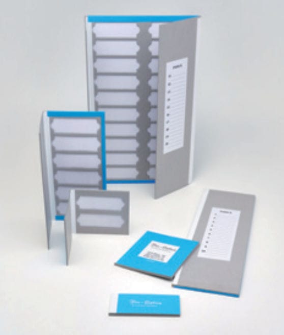 Microscope slide tray - 09-00 series - BIO-OPTICA Milano - foldable
