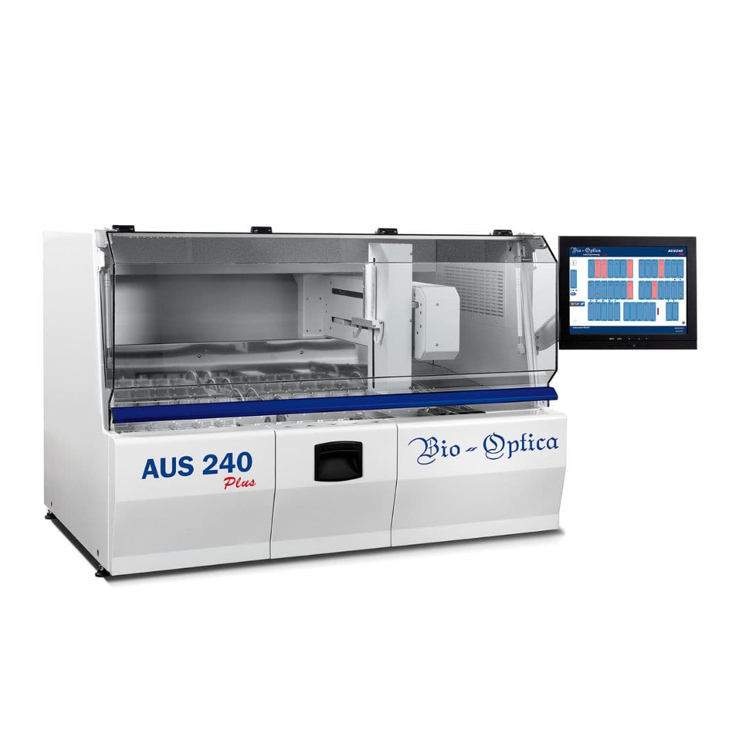 Automatic sample preparation system - AUS240 Plus - BIO-OPTICA Milano ...