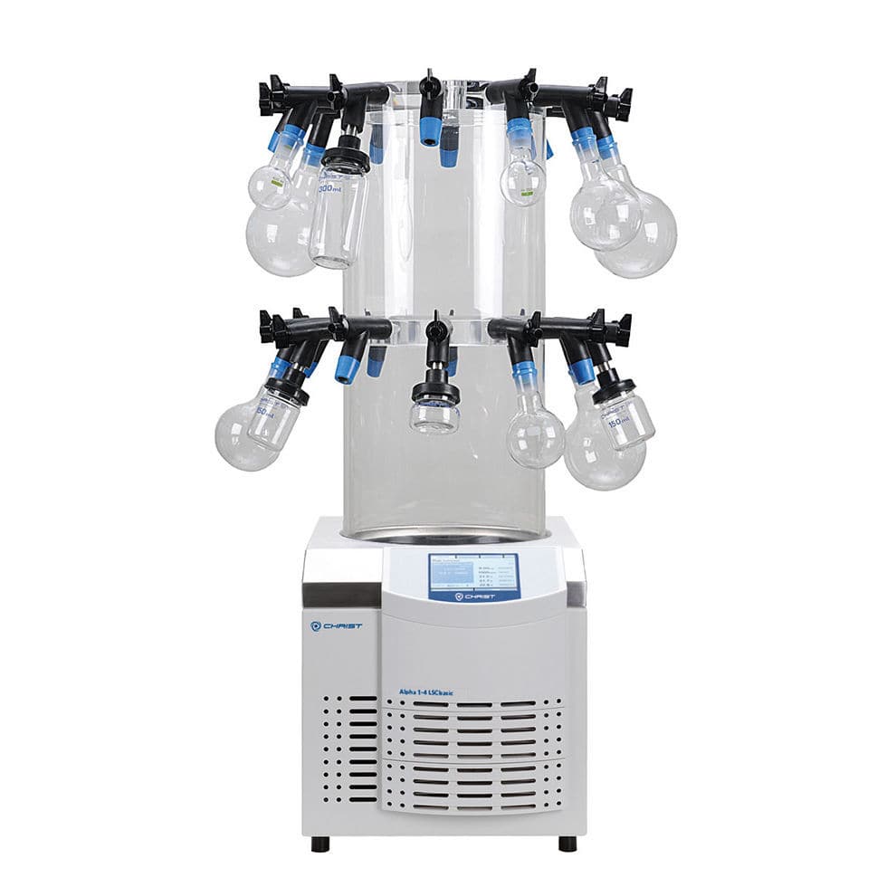 Laboratory freeze dryer - Alpha 1-4 LSCbasic - Martin Christ ...