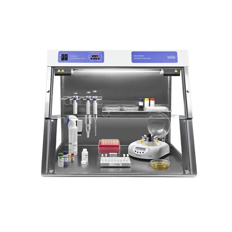 PCR laboratory workstation - UVC/T-M-AR - Biosan - for DNA and RNA ...