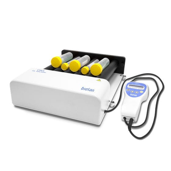 Roller laboratory mixer - CTR-6 - Biosan - rocking / digital / for CO2 ...