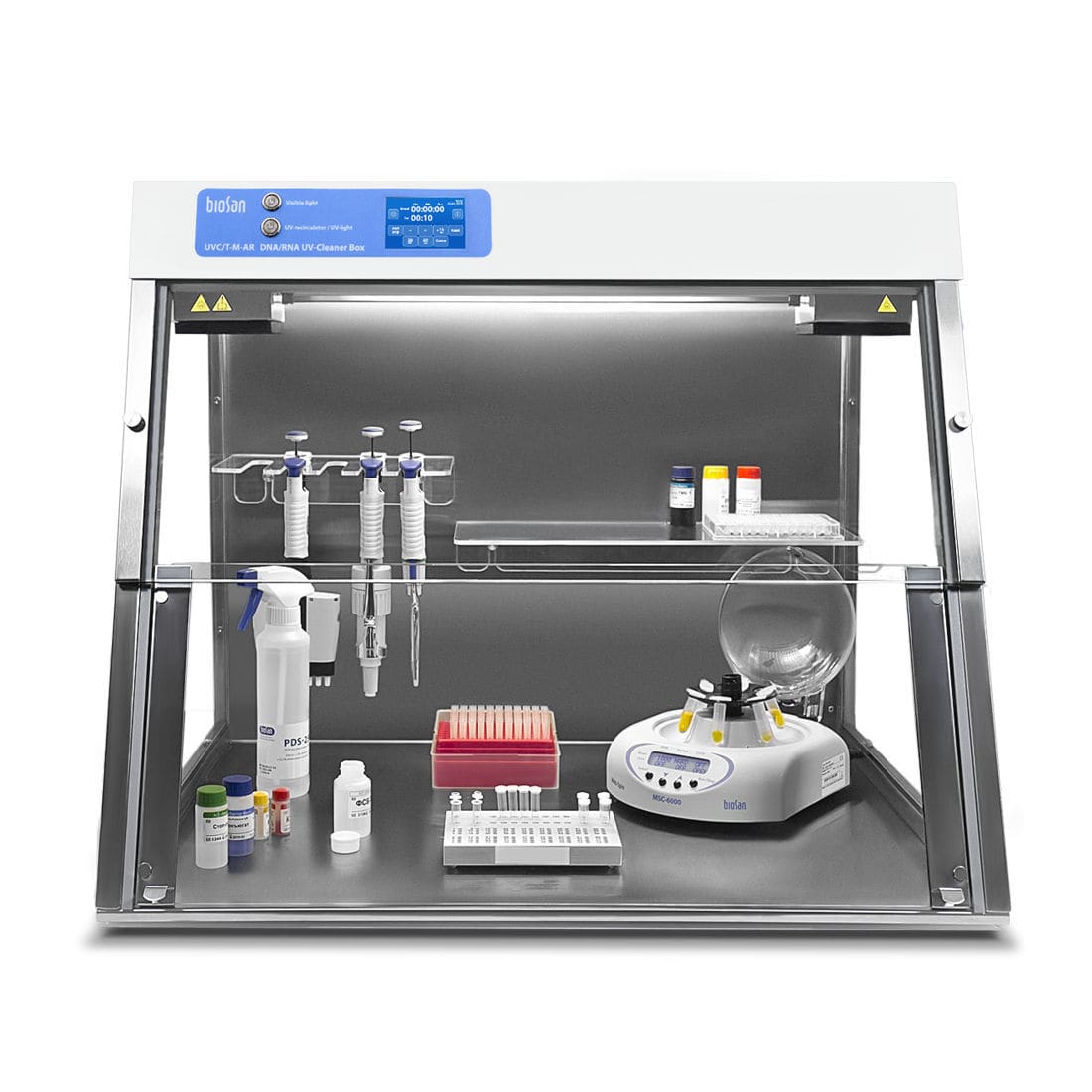 DNA and RNA preparation laboratory workstation - UVC/T-M-AR - Biosan ...