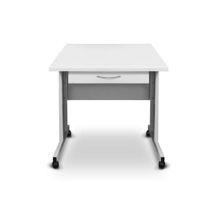 Laboratory table - T-4 - Biosan - rectangular / with drawers / on casters