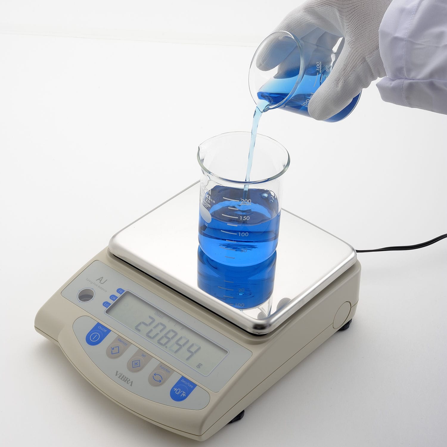 Electronic laboratory balance - AJ - ViBRA - benchtop