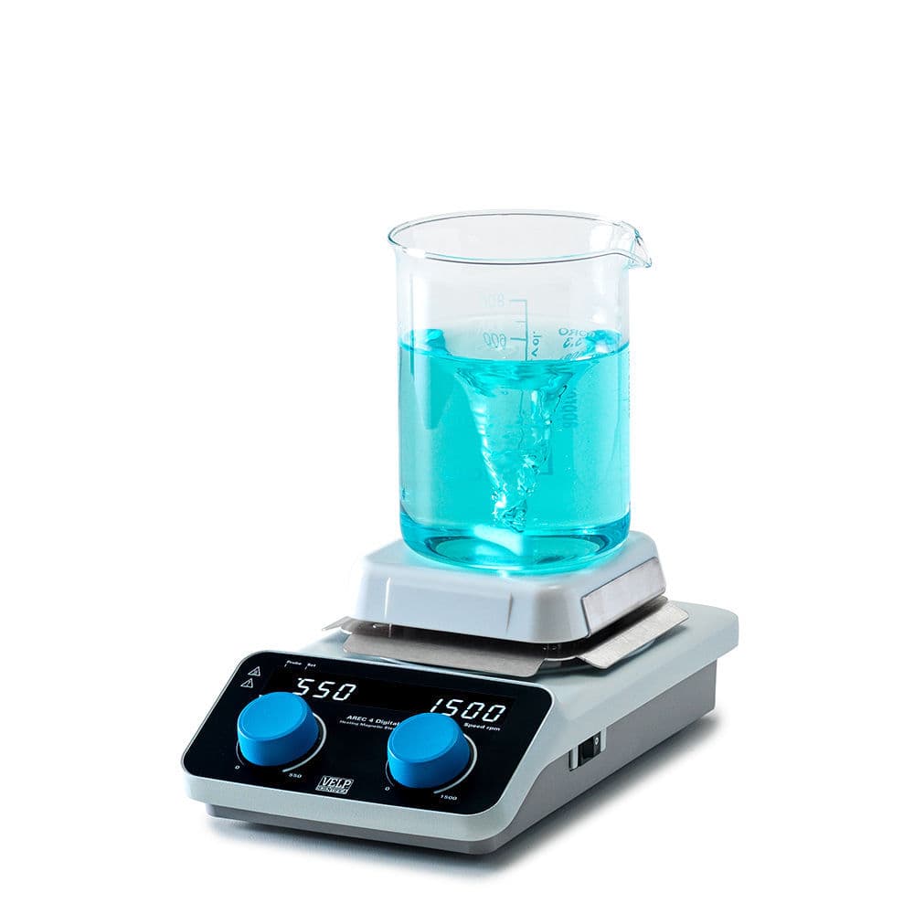 Magnetic laboratory shaker - AREC 4 Digital - VELP Scientifica ...
