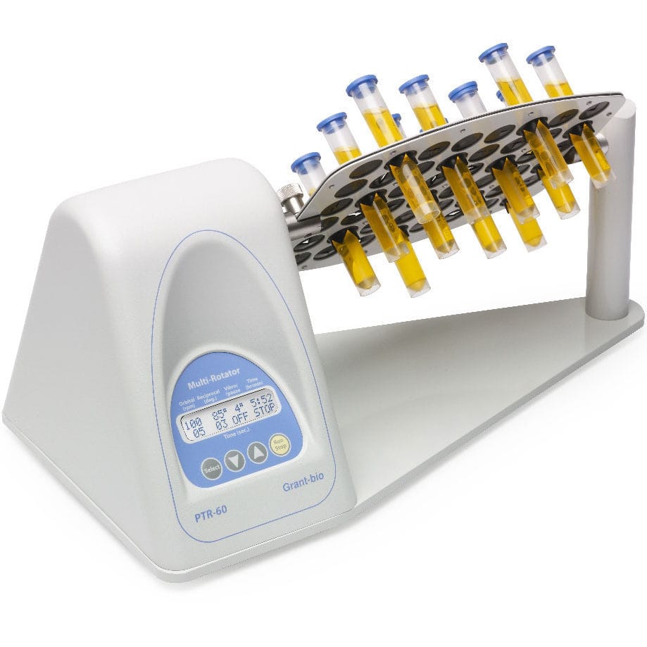 Rotary laboratory mixer - PTR series - Grant Instruments - digital ...