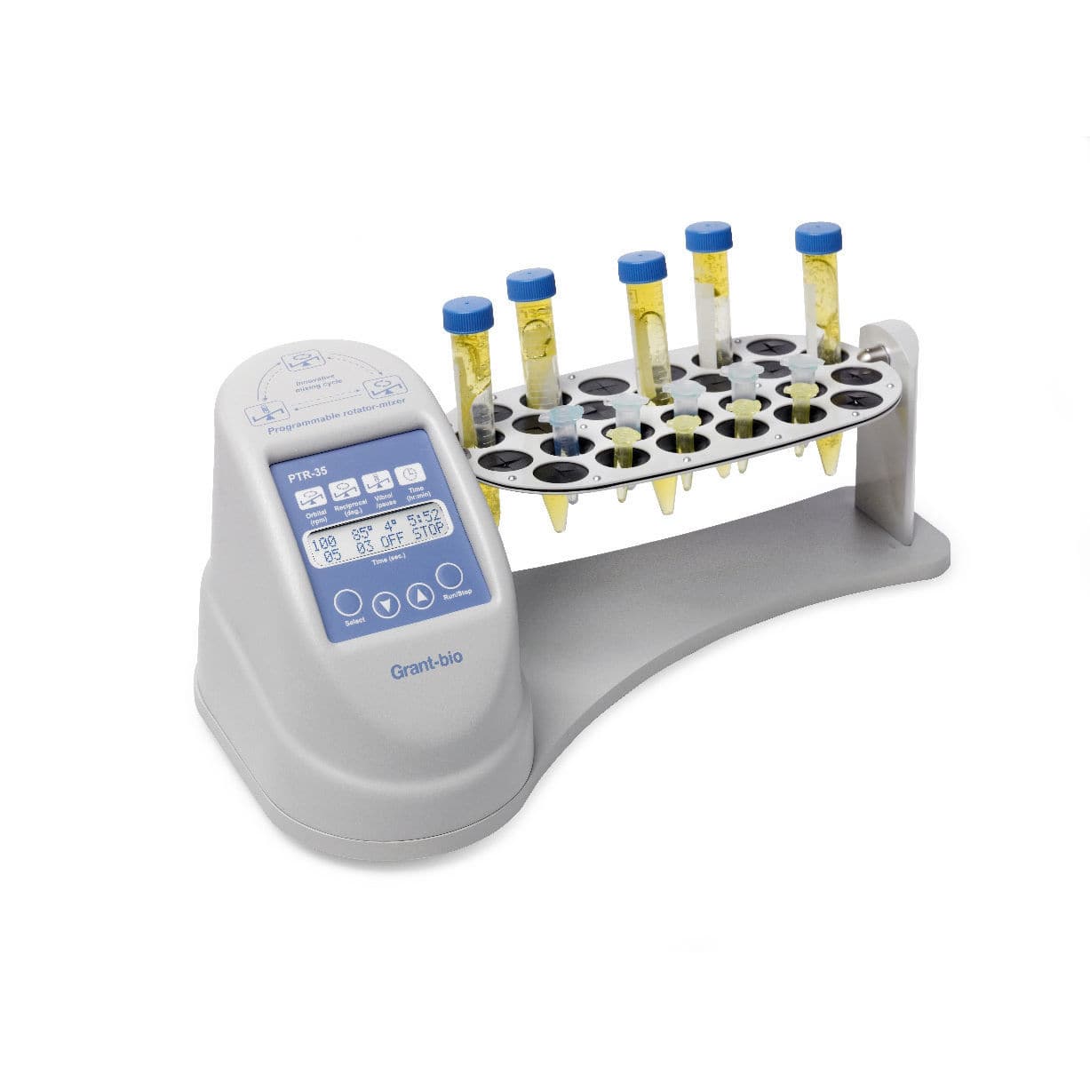 Rotary laboratory mixer - PTR series - Grant Instruments - vibrating ...