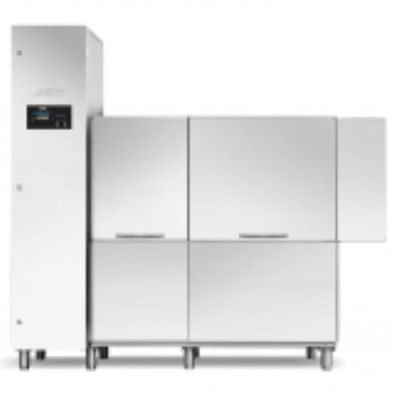 Conveyor dishwasher - RX 250 - DIHR - front-loading / compact / built-in