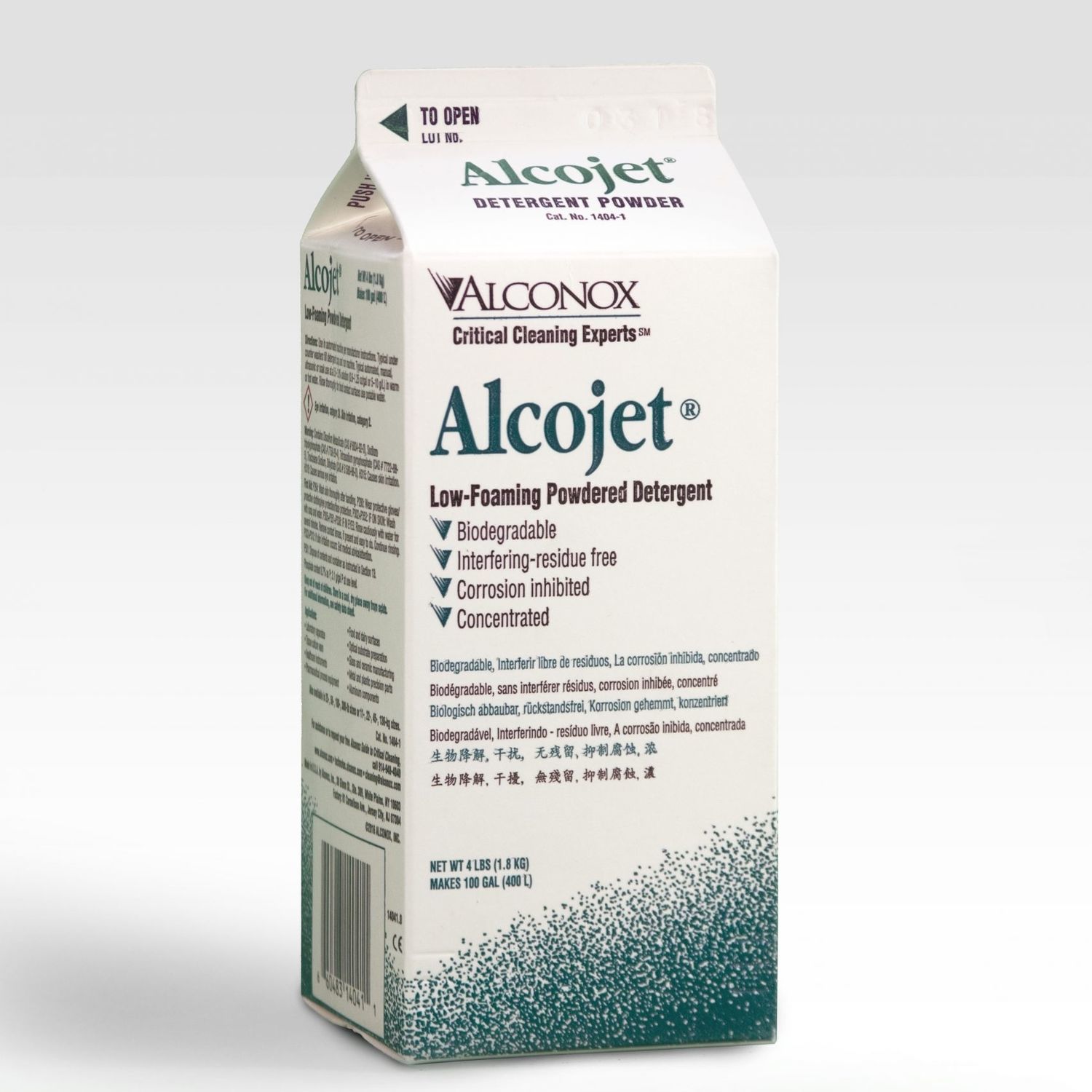 Foaming detergent - Alcojet® - Alconox - powder / for surface / for ...