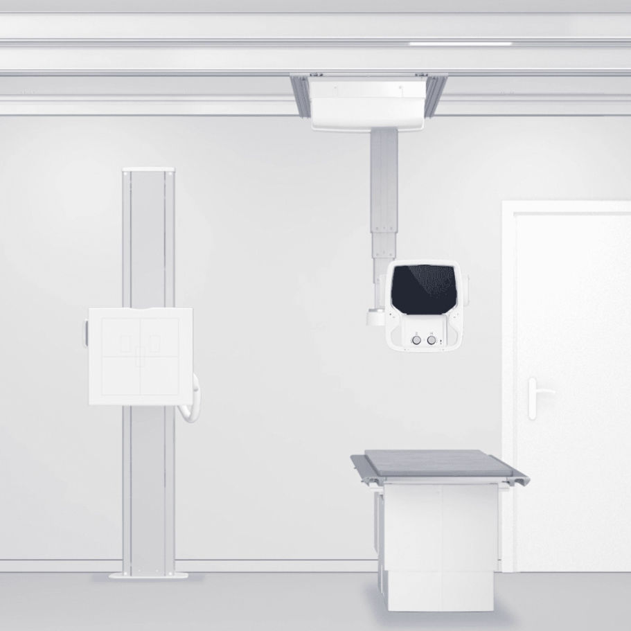 Medical radiology room - Arcoma X-ray Cube - Arcoma - flexible