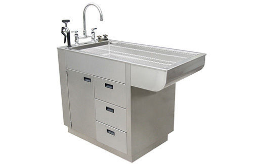 Veterinary examination table - 100-35, 100-45 - Tristar Vet - with ...