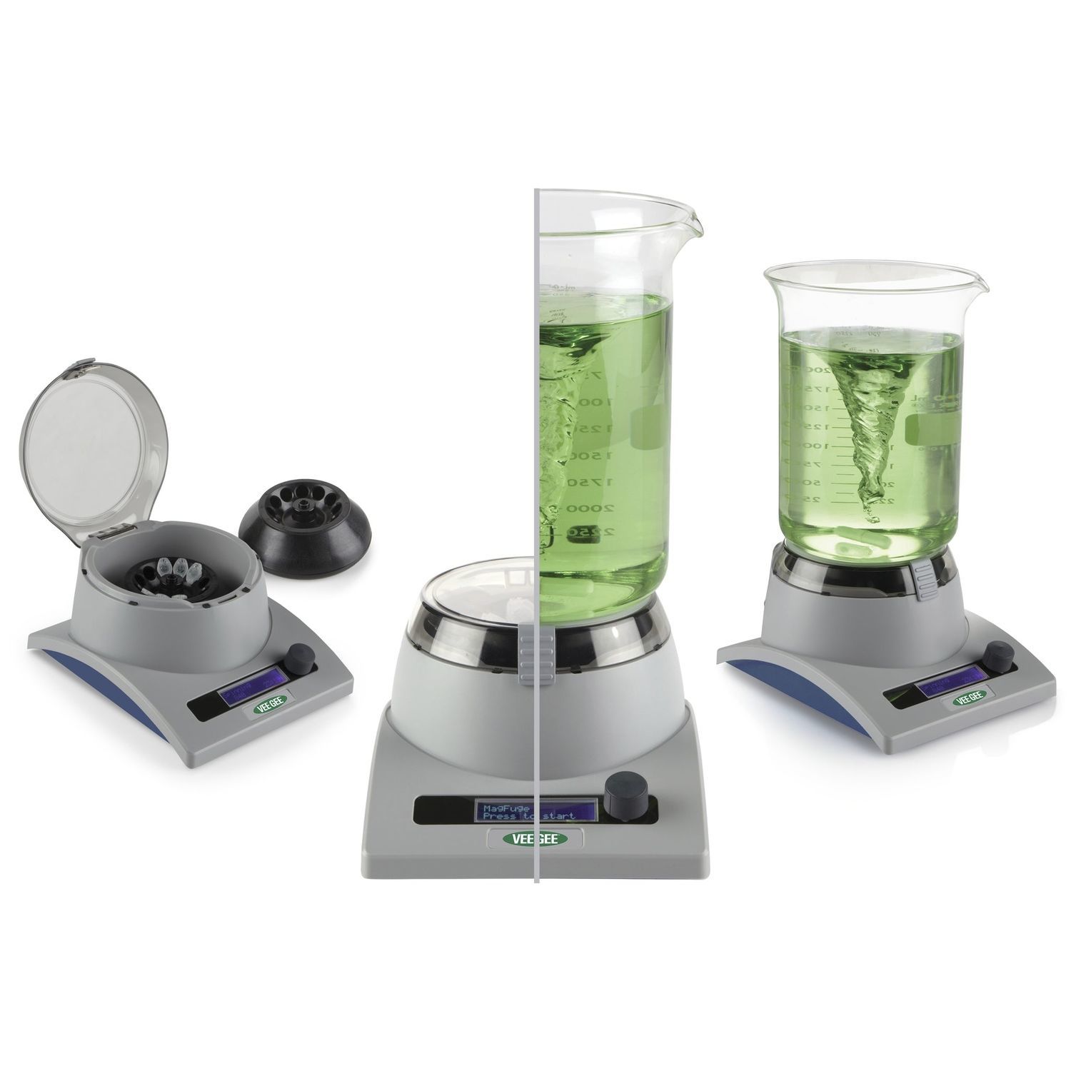 Magnetic agitator - 35001 - VEE GEE Scientific - centrifugal / with ...