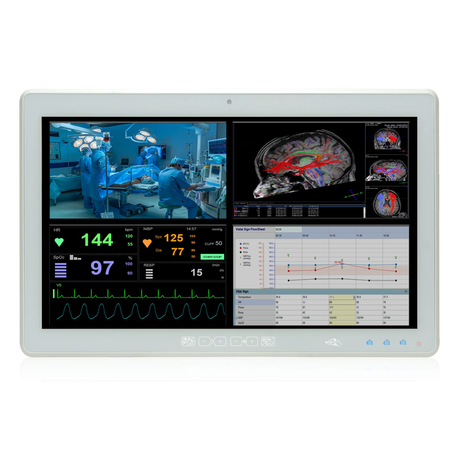 Intel® Core i7 medical panel PC - POCm-W24C-RPL - IEI Integration Corp ...