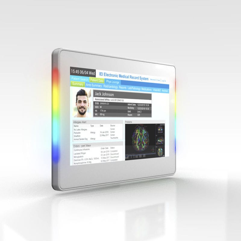 Quad-core medical panel PC - IASO-W10B-IMX8M-R10 - IEI Integration Corp ...