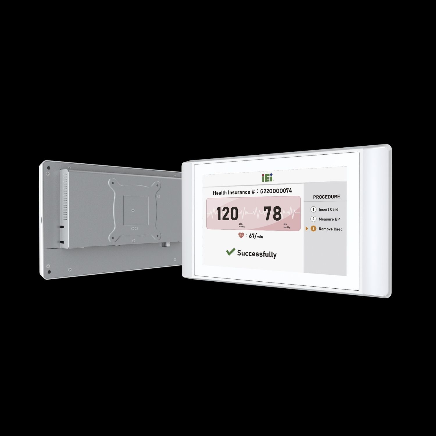 Intel® Celeron® medical panel PC - IASO-W08PLED-N6210 - IEI Integration ...