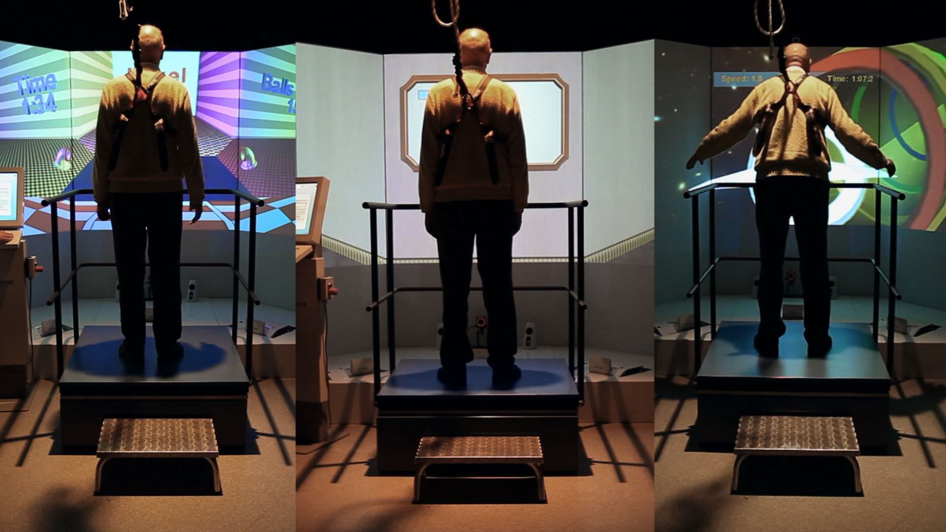 Balance rehabilitation system / gait / computer-assisted - M-Gait ...