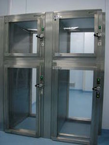 Cleanroom transfer hatch - Combined - Felcon - polypropylene