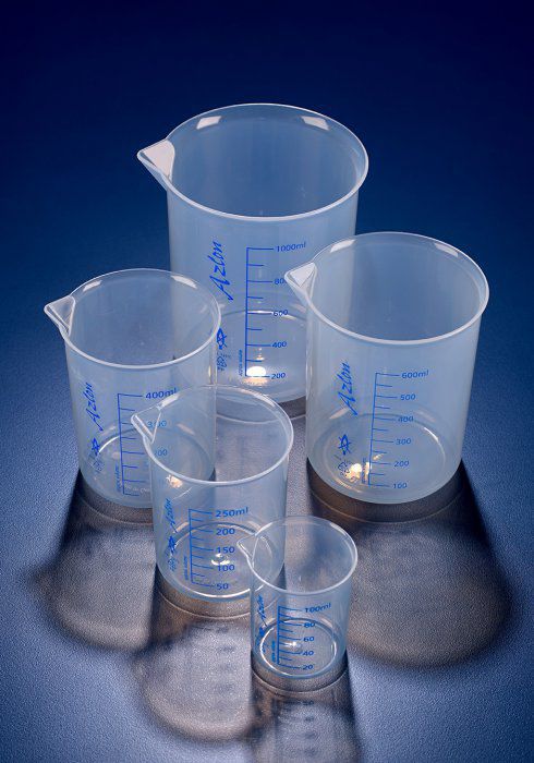 Polypropylene beaker - Azlon® BDC2 series - SciLabware Limited ...