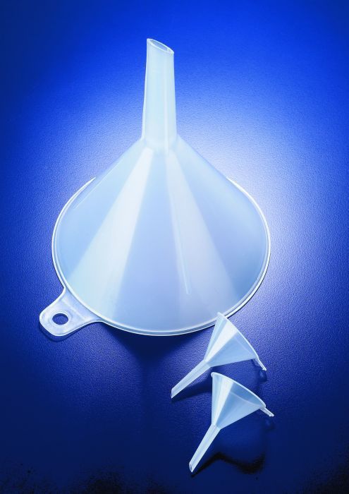 Polypropylene laboratory funnel - Azlon® - SciLabware Limited