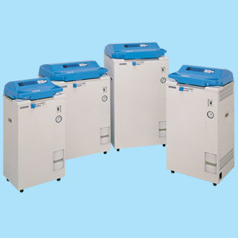 Medical autoclave - HV series - HIRAYAMA - vertical / programmable ...