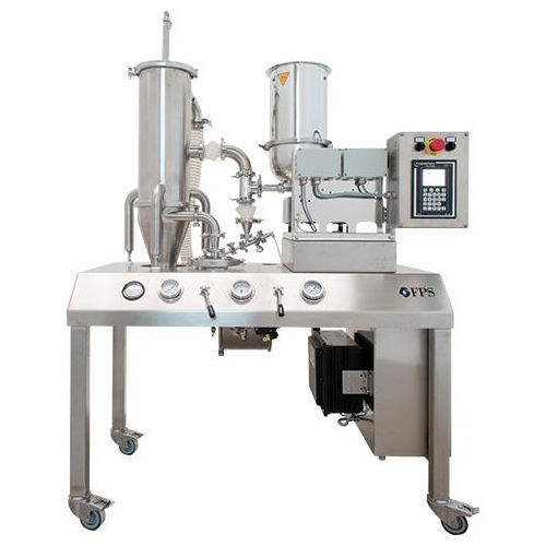 Spiral jet micronizing system - PilotMill-4 - FPS Pharma - laboratory ...