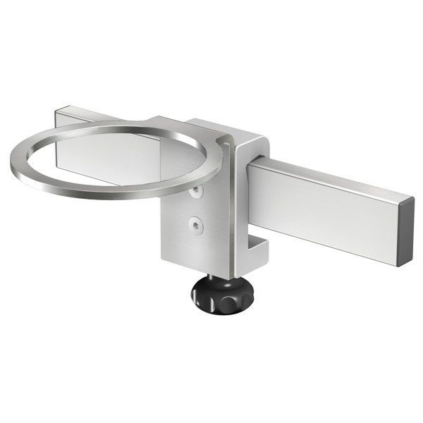 Catheter support - PC-01 - TECHMED - wall-mount / stainless steel