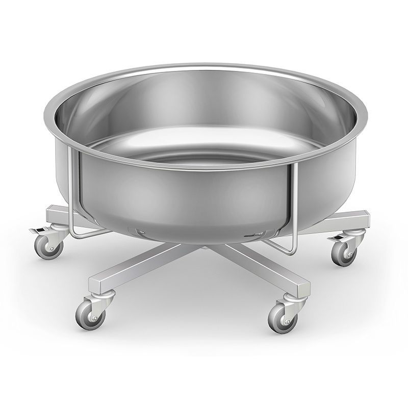 Trolley-mounted surgical basin stand - SMO-03 SERIES - TECHMED ...