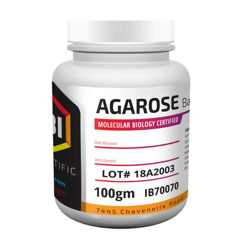 Agarose gel reagent - IB70070 - IBI Scientific - for electrophoresis ...