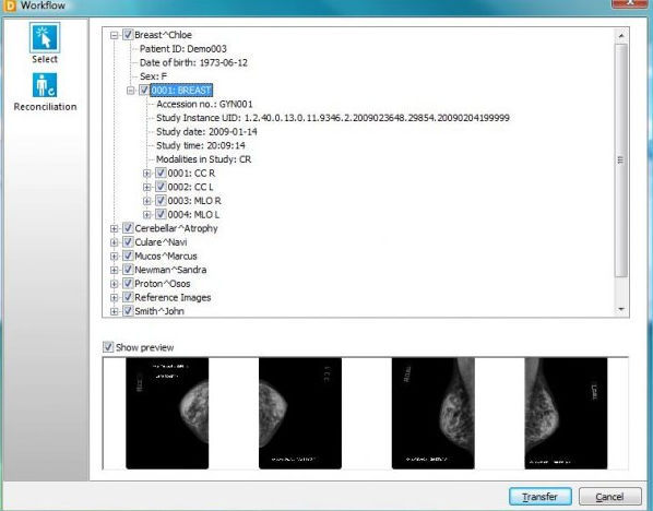 Visualization software - DICOMReader - IMAGE Information Systems ...