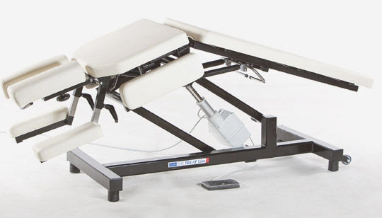 Physiotherapy examination table - Treat® 1 - Fysiotech - pneumatic ...