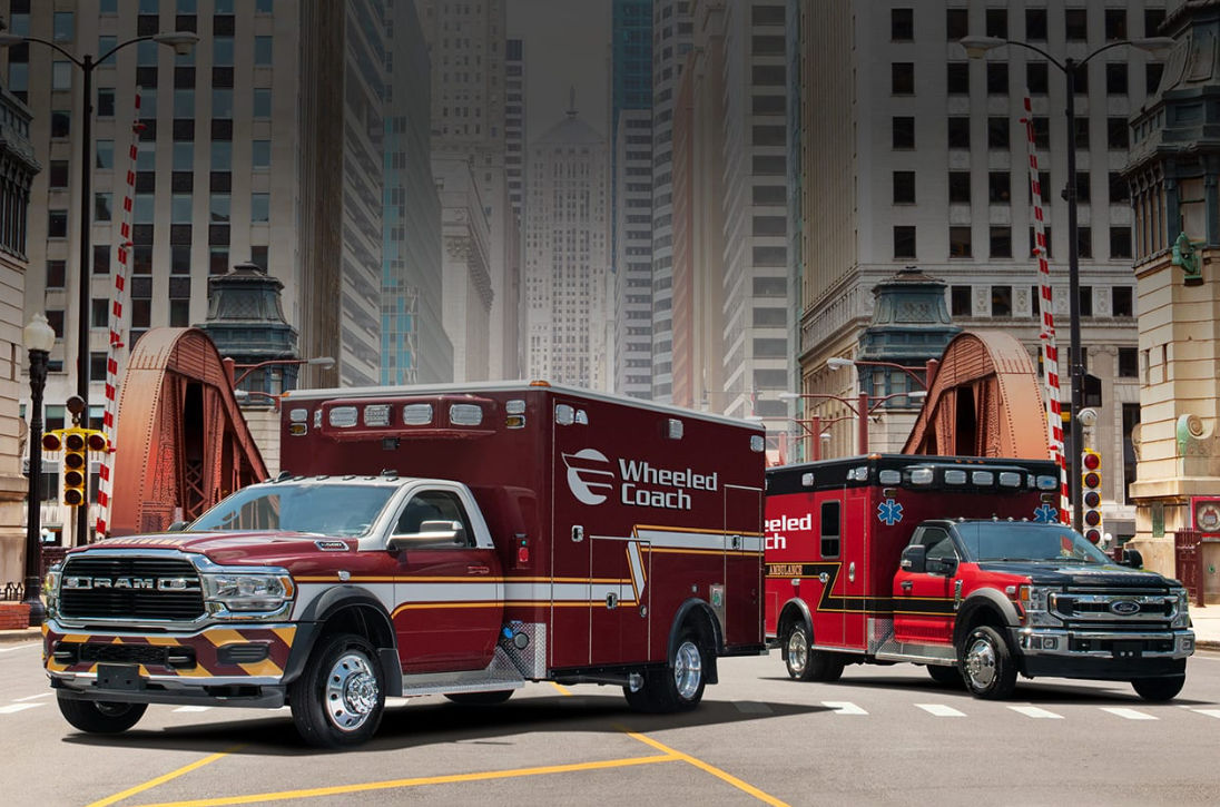 Box ambulance - 1148 - Wheeled Coach - type I / electric