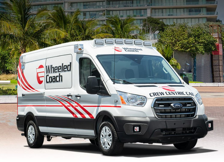 Van ambulance - T2 - Wheeled Coach - type II / electric