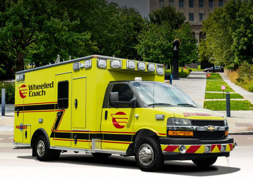 Box ambulance - 3148 - Wheeled Coach - type III / electric