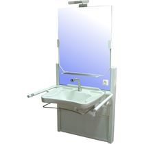 Height-adjustable sink, Height-adjustable hand wash basin - All medical ...